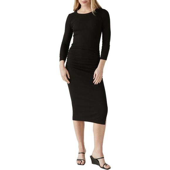 Michael Stars | Dresses | Michael Stars Christina 3 Quarter Sleeve Midi ...